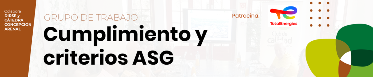 Grupo de Trabajo de Cumplimiento Normativo y Criterios ASG: Seguridad ...